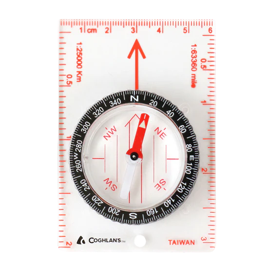 Coghlans Map Compass – Get Lost Outdoors & Toys