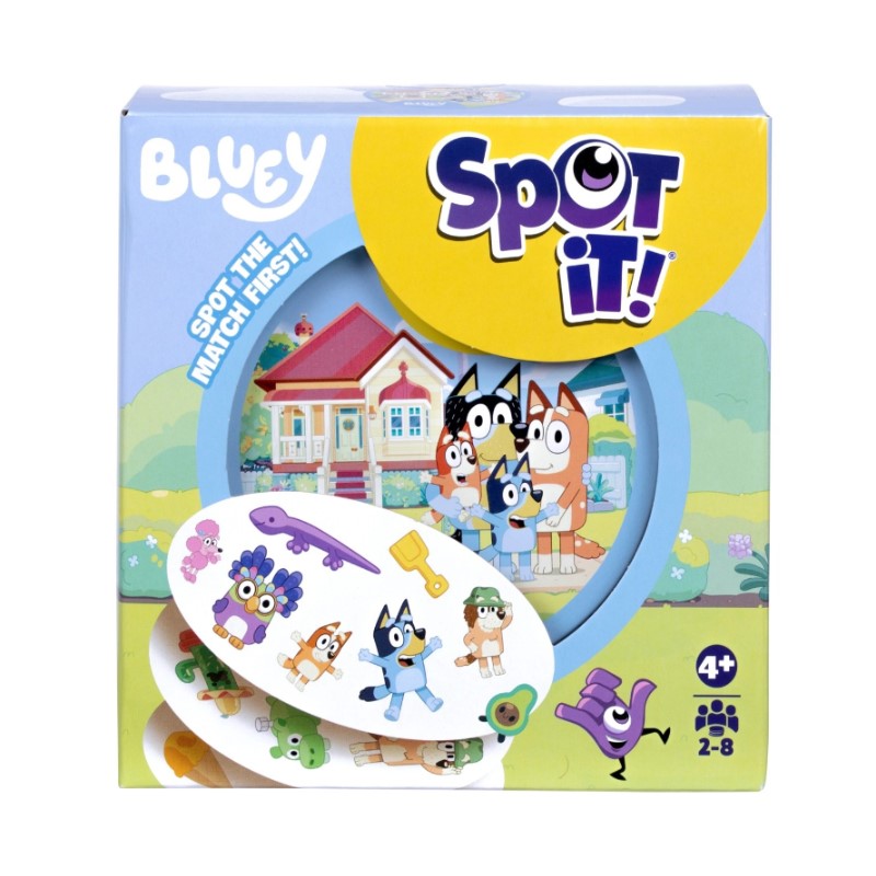 Spot It! Bluey – Get Lost Outdoors & Toys
