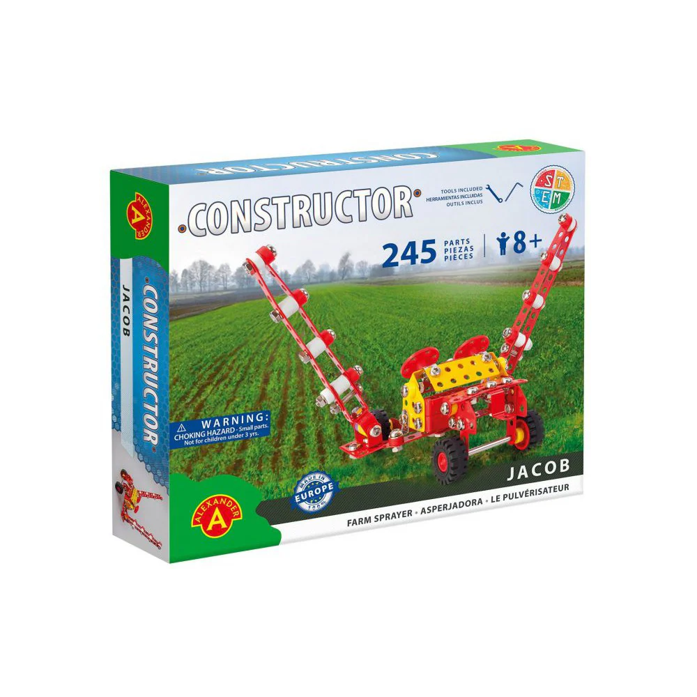 Constructor Jacob Farm Sprayer 245parts – Get Lost Outdoors & Toys