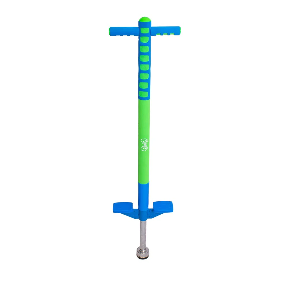 Cooee Freestyle Pogo Stick Blue/Green – Get Lost Outdoors & Toys